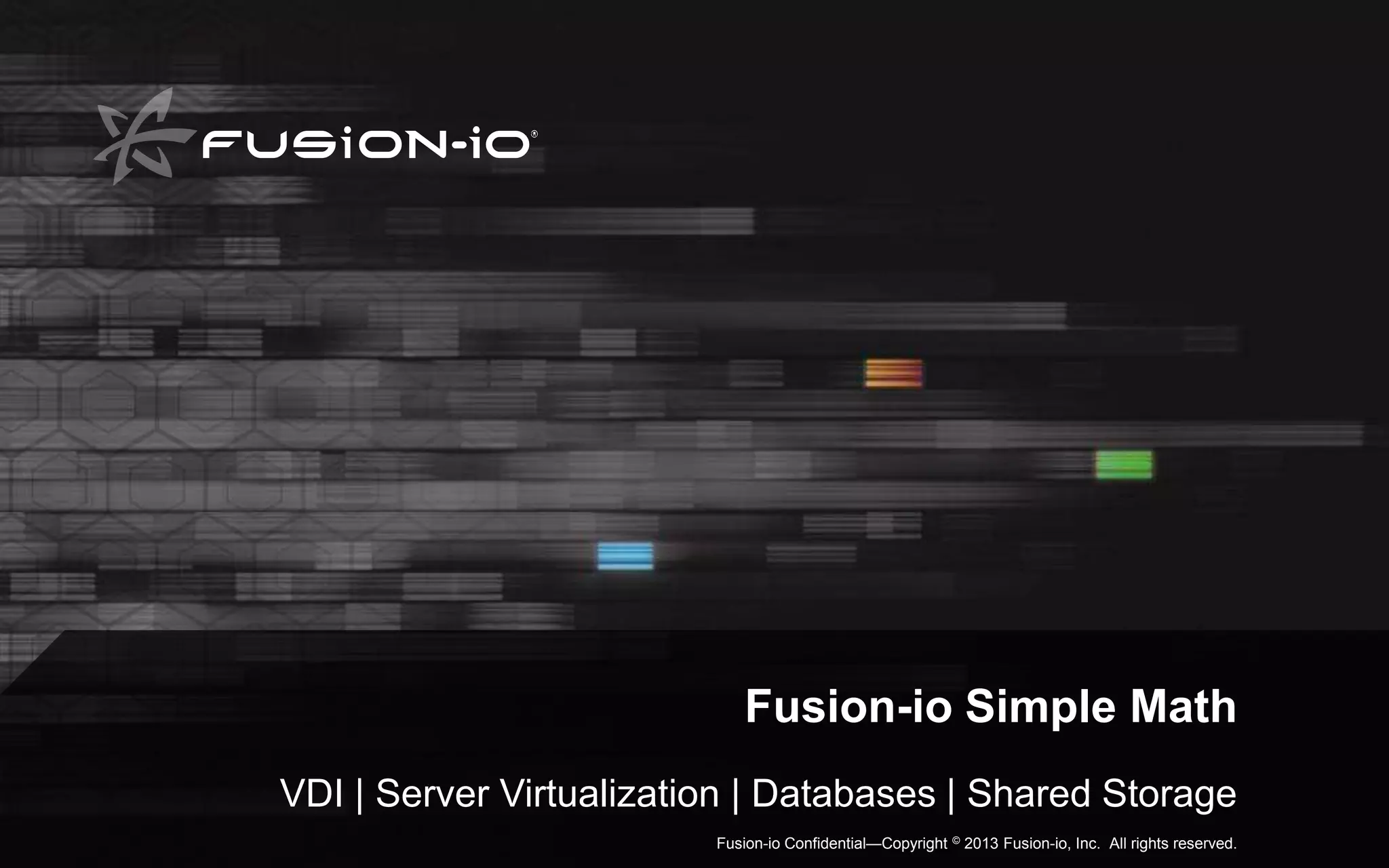 Simple math fusion-io_v4 | PPTX
