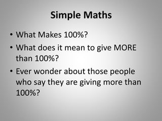 Simple maths | PPTX | Science