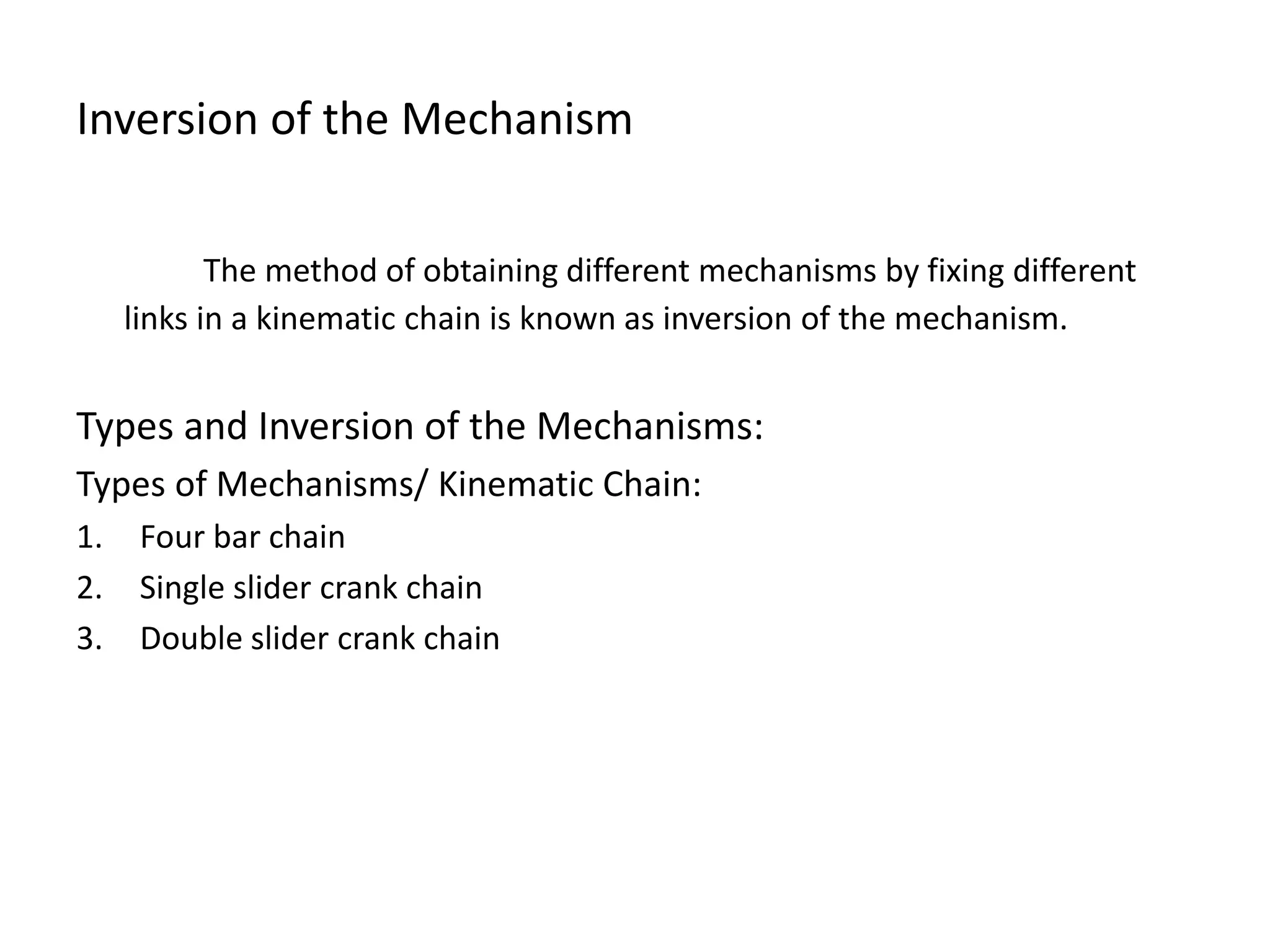 Simple mechanism | PPTX
