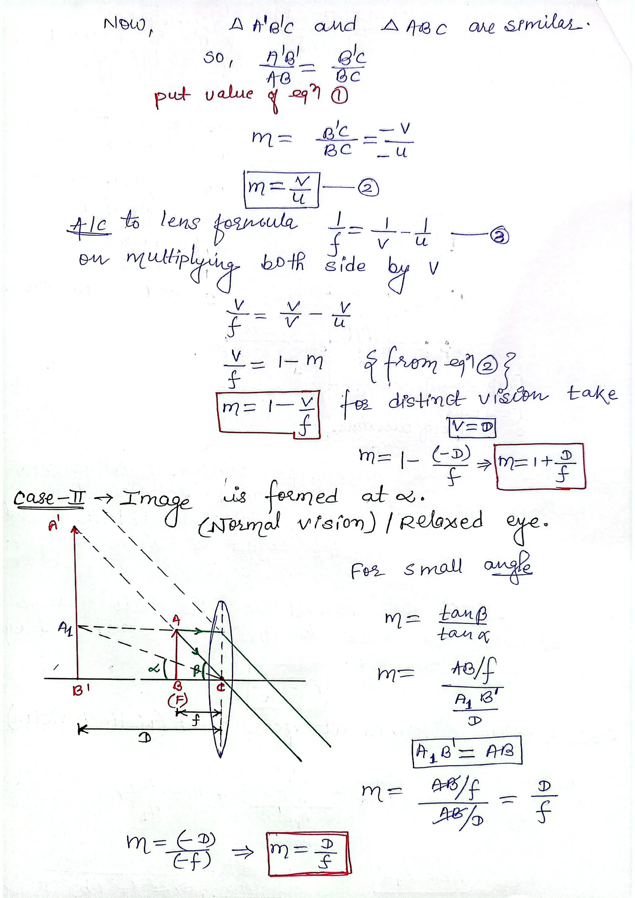 SIMPLE MICROSCOPE.pdf for class 12th students | PDF
