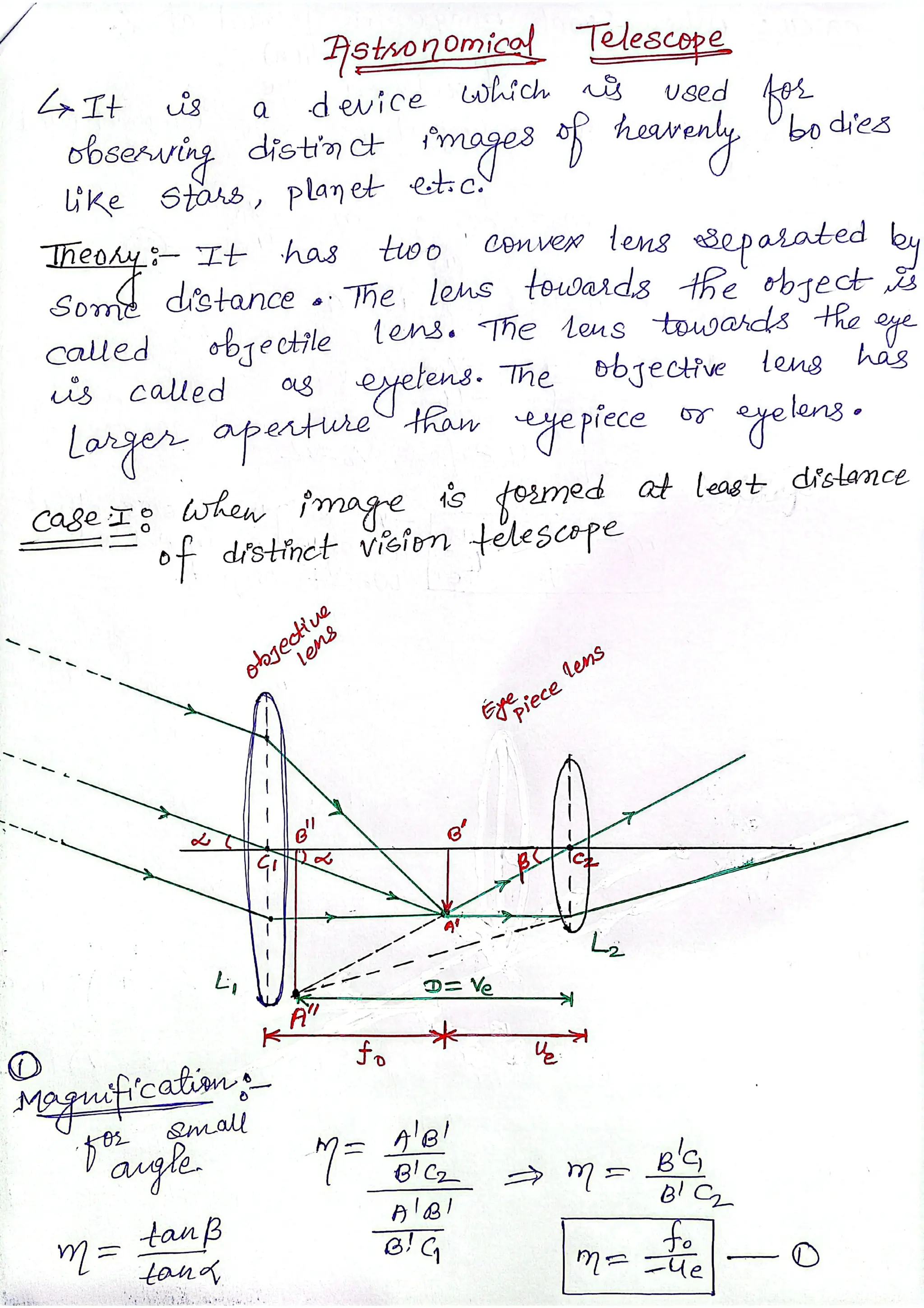 SIMPLE MICROSCOPE.pdf for class 12th students | PDF