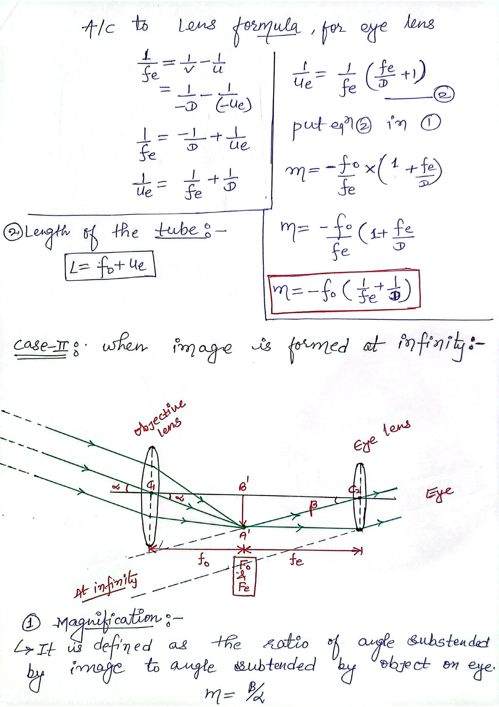 SIMPLE MICROSCOPE.pdf for class 12th students | PDF