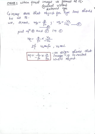 SIMPLE MICROSCOPE.pdf for class 12th students | PDF