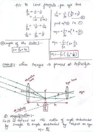 SIMPLE MICROSCOPE.pdf for class 12th students | PDF