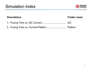 Simple Model of Fuse(LTspice) | PPT