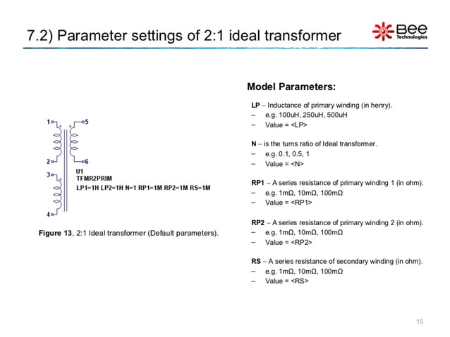 Simple Model of Transformer using LTspice | PDF