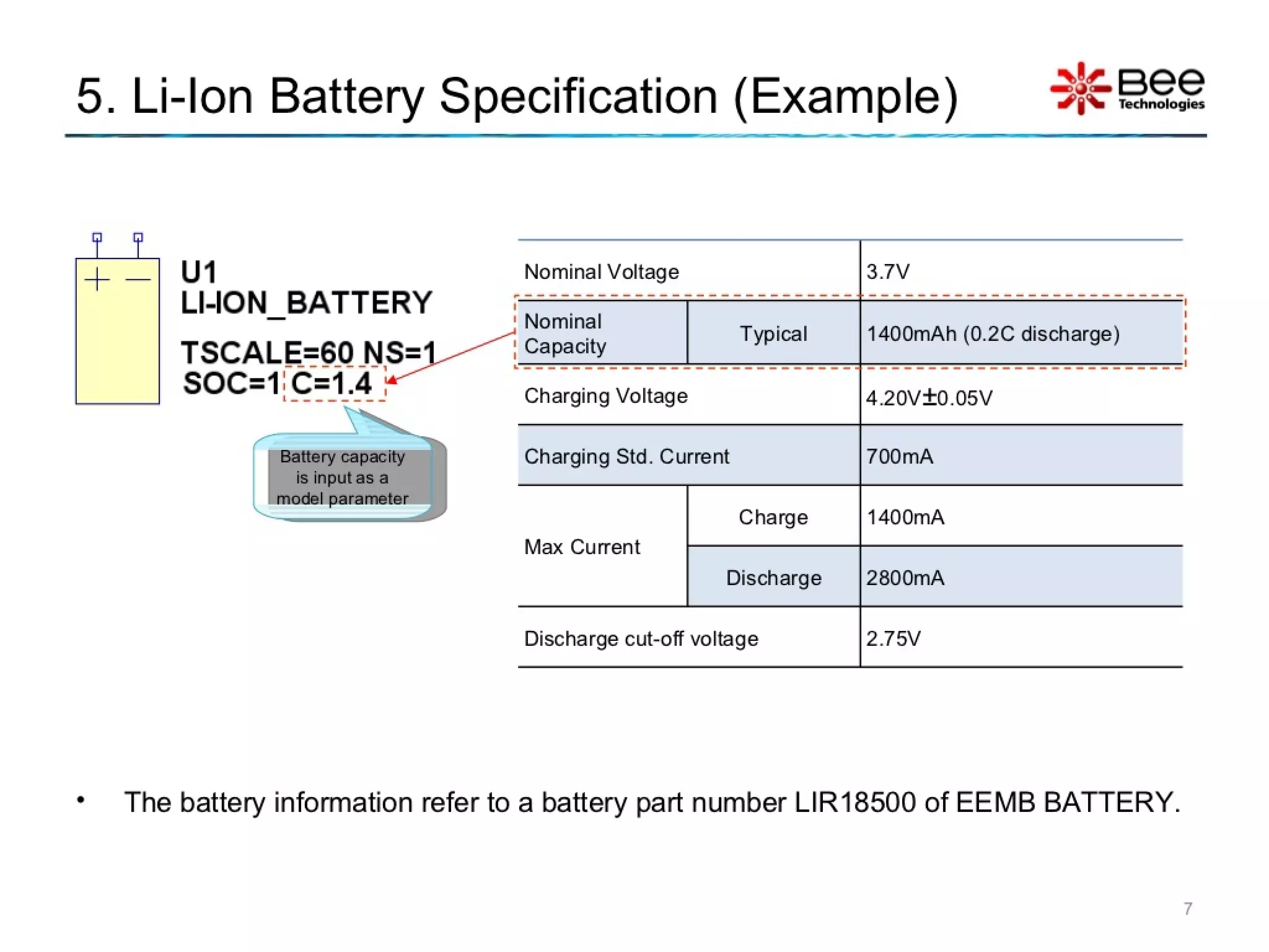 Simple Model of Lithium-Ion Battery (LTspice) | PDF