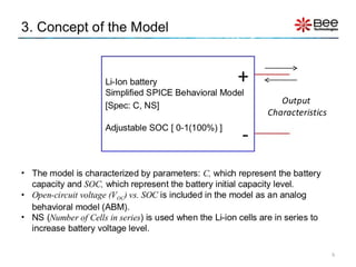 Simple Model of Lithium-Ion Battery (LTspice) | PDF