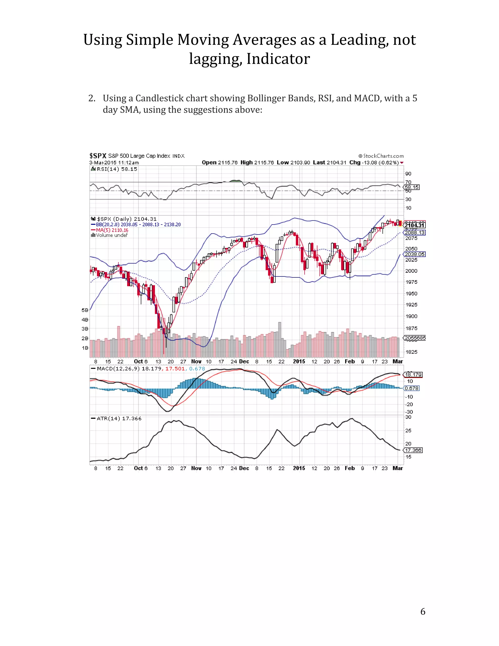 Simple moving averages | PDF