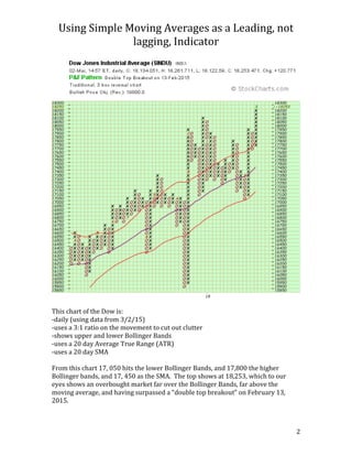 Simple moving averages | PDF