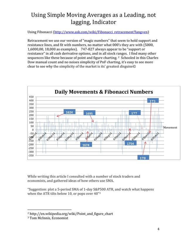 Simple moving averages | PDF