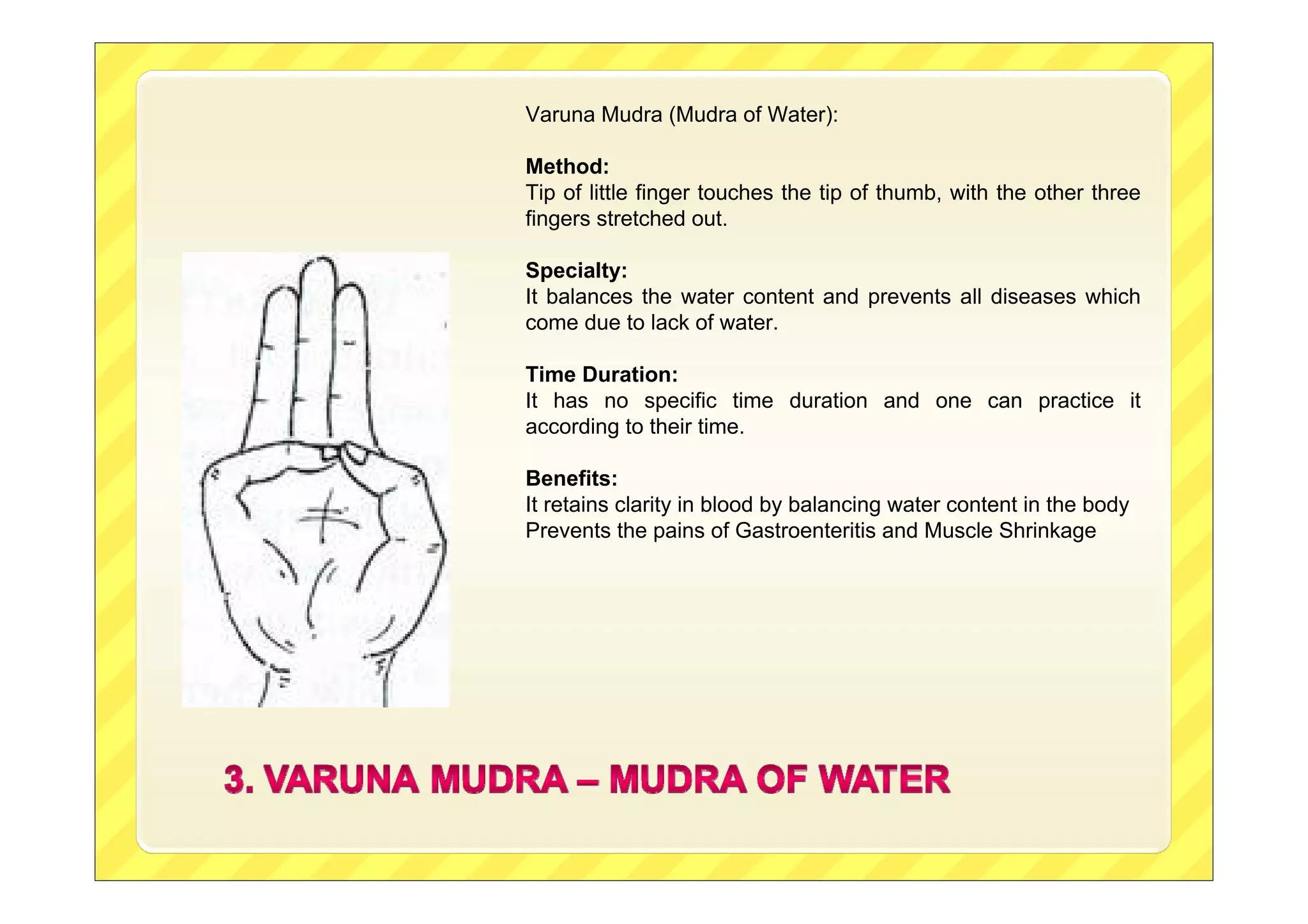 Simple Mudras For Health | PPT