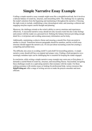 Simple Narrative Essay Example.pdf