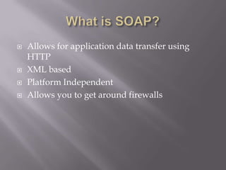Simple object access protocol | PPTX