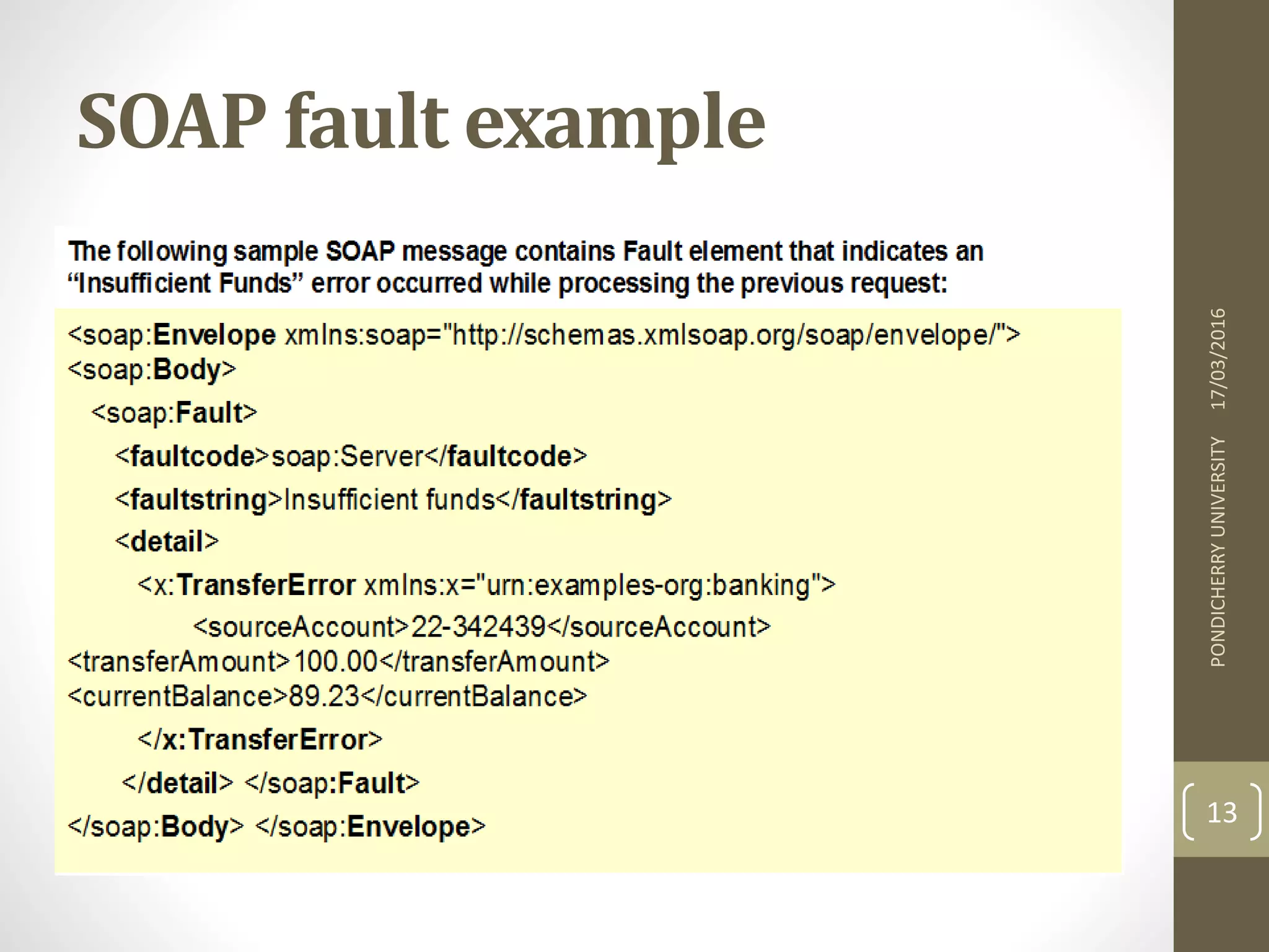 Simple object access protocol(soap ) | PPT