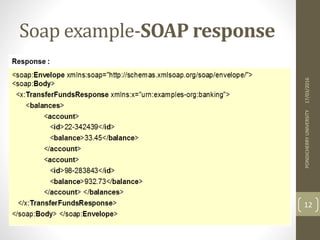 Simple object access protocol(soap ) | PPTX