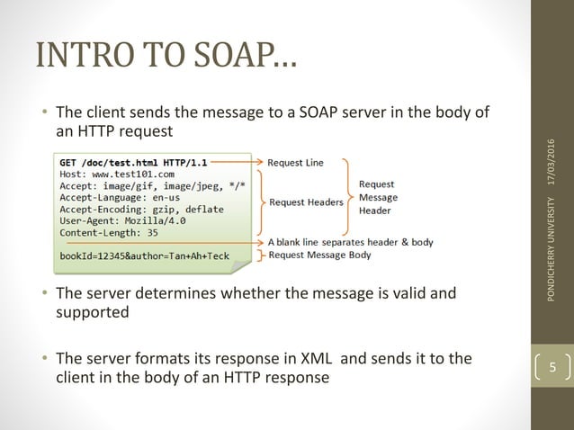 Simple object access protocol(soap ) | PPTX | Web Development | Internet