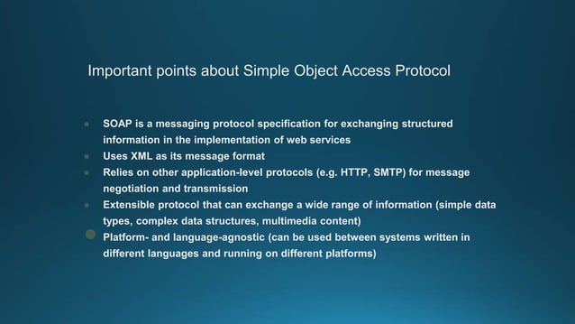Simple Object Access Protocol (SOAP).pptx | Programming Languages ...