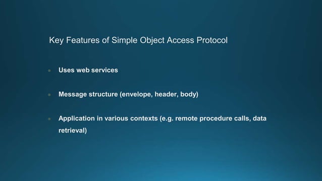 Simple Object Access Protocol (SOAP).pptx | Programming Languages ...