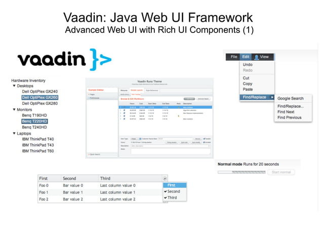 Simple Open Source Java Cloud App Stack with Guice, Hibernate, Jersey and Vaadin | PPT