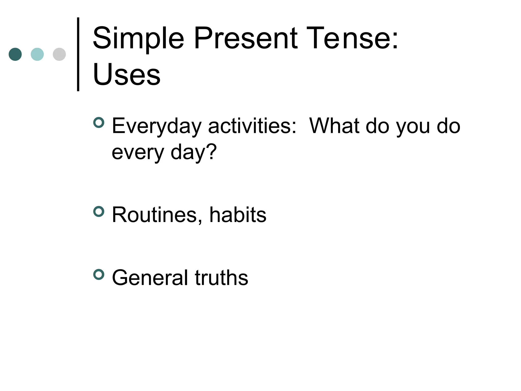 PPT Simple Present Tense for Grade 4 Elementary School | PPT