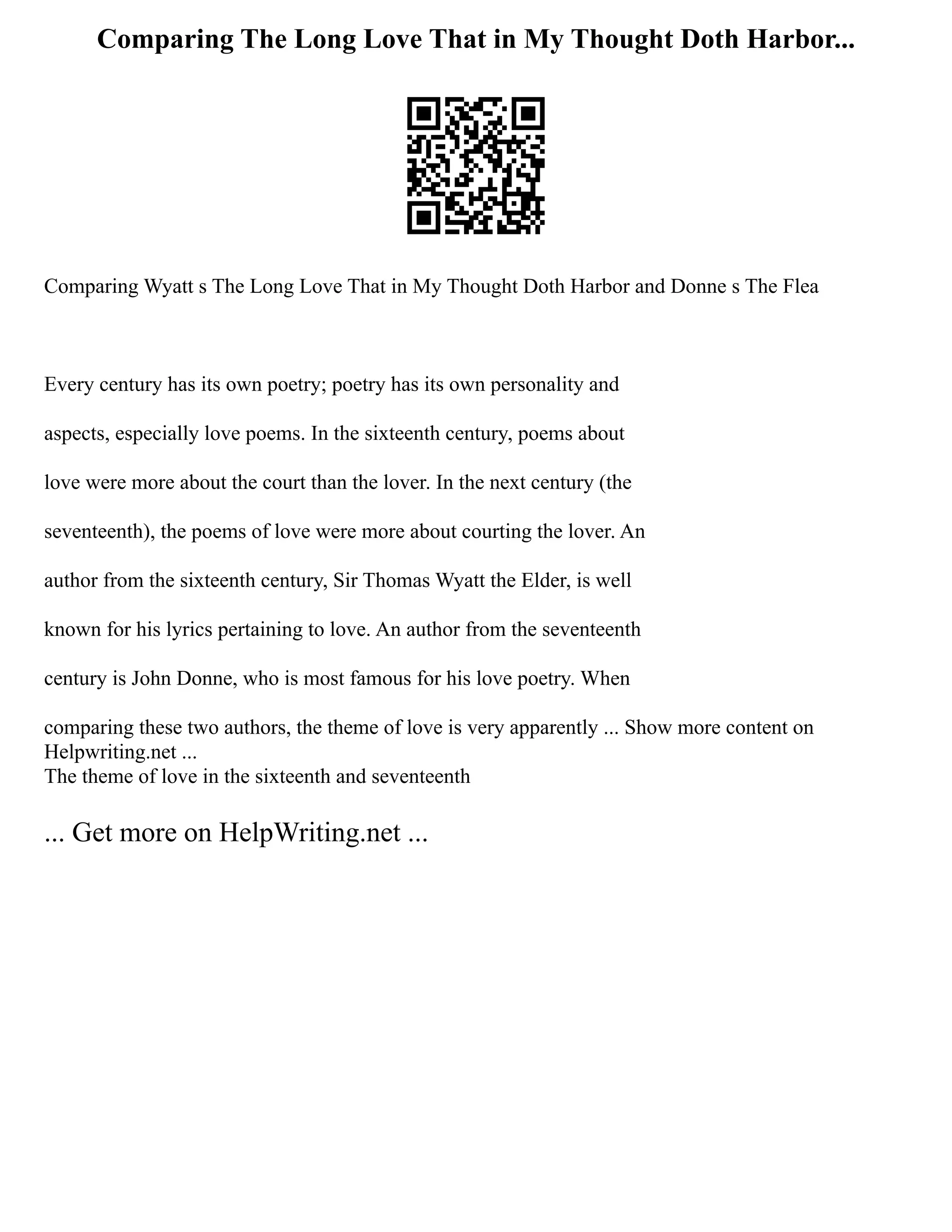 Simple Paragraph. 5 Sample Paragraphs | PDF