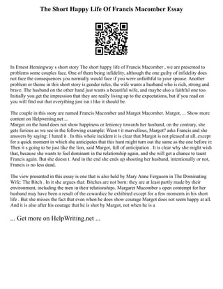 Simple Paragraph. 5 Sample Paragraphs | PDF