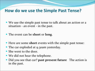 Simple past | PPT