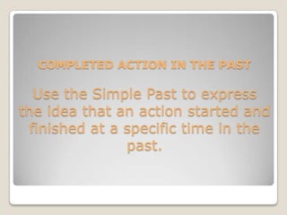Simple past | PPT