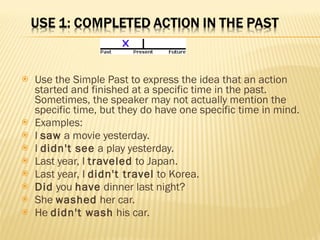 Simple past | PPT