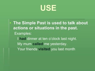 Simple past | PPTX