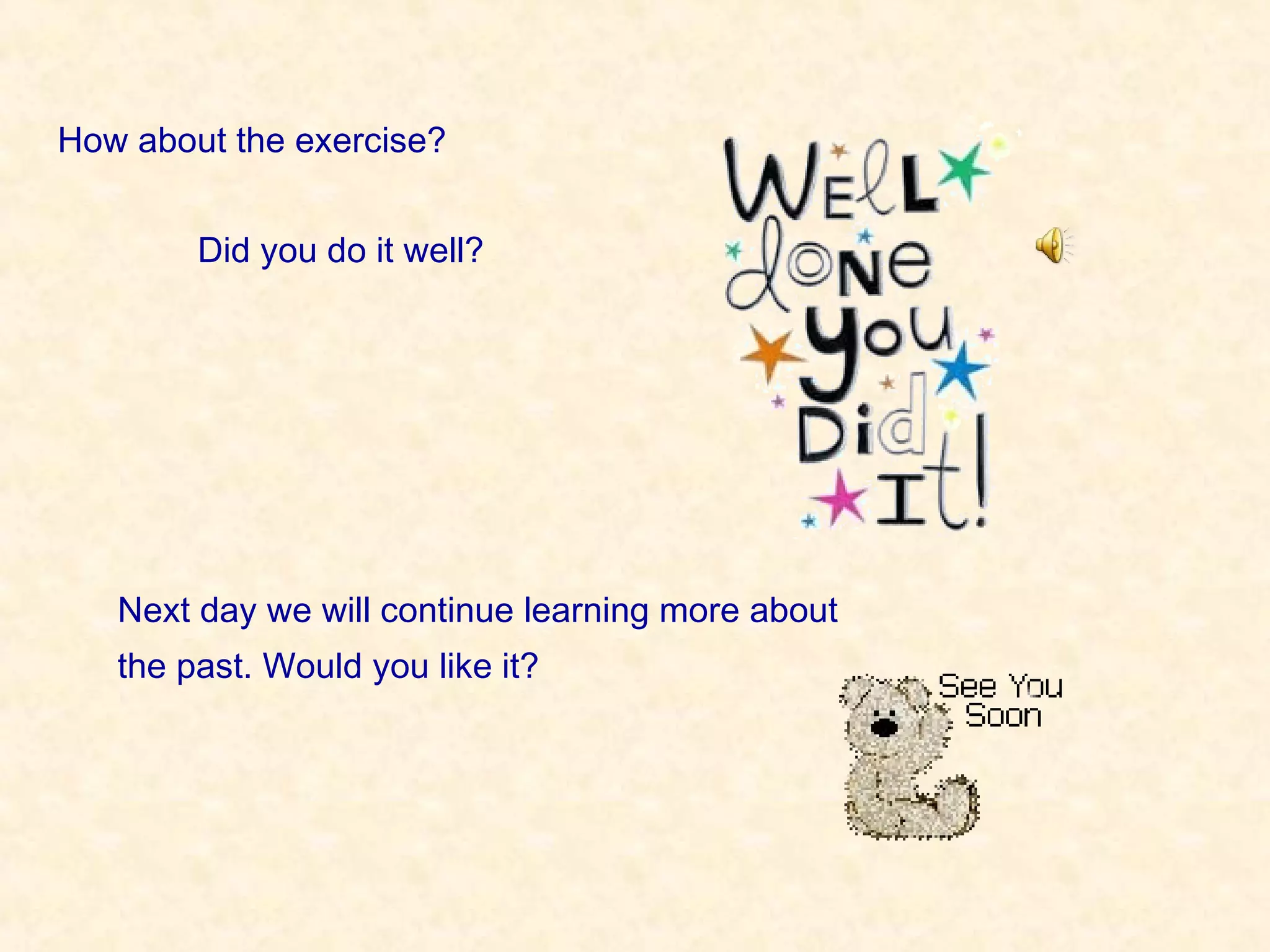 Basic intructions to form Simple past | PPS