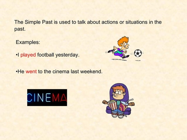 Basic intructions to form Simple past | PPS