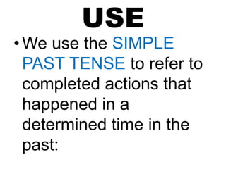 Simple past | PPTX