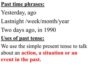 Simple past | PPTX