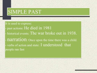 Simple past | PPT