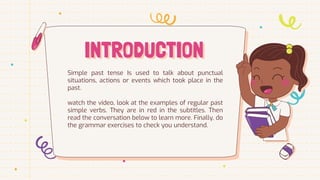 SIMPLE PAST regular and irregular verbs | PPT