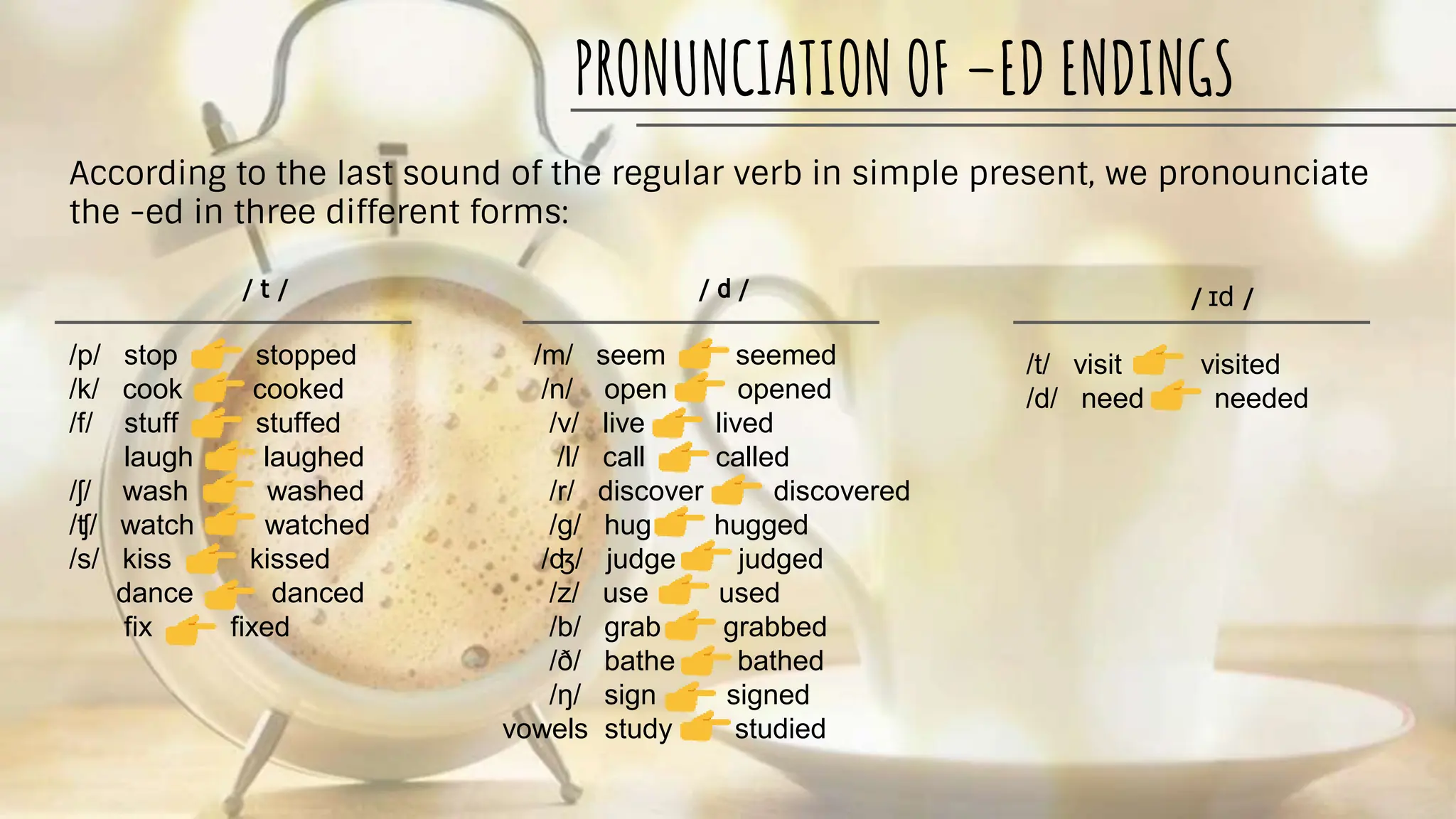 Structure and use of the simple past tense in English | PPTX