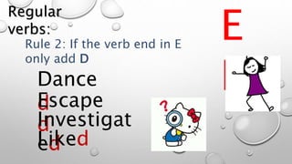 the simple past tense in english with examples | PPT