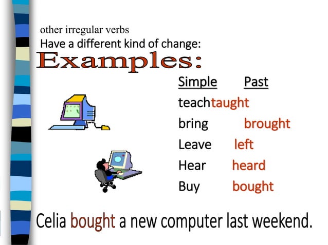 Simple Past uso y estructura del uso del tiempo | PPT