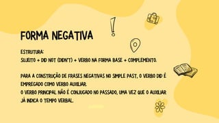 Aula sobre o Simple Past da língua inglesa | PDF