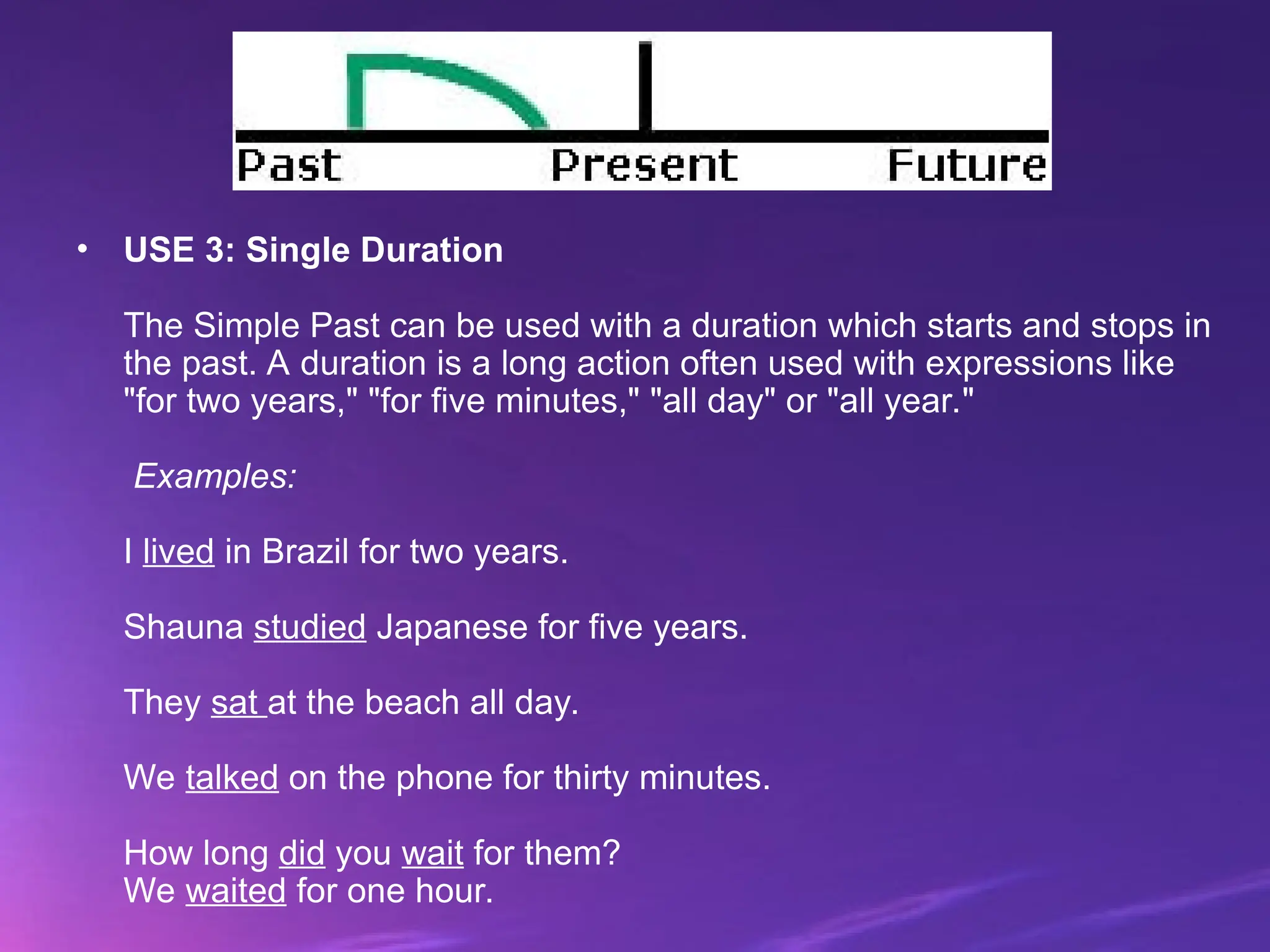 Simple Past.ppt english for seven graded | PPT