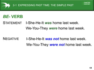 ESL 0823E Week 2 Simple past part 1 | PPT