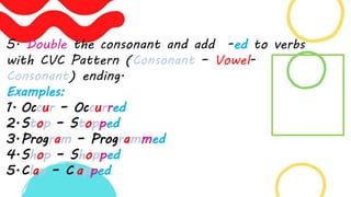 Simple Past - Regular Verbs.pptx
