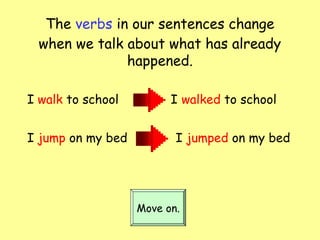 Simple past tense | PPT