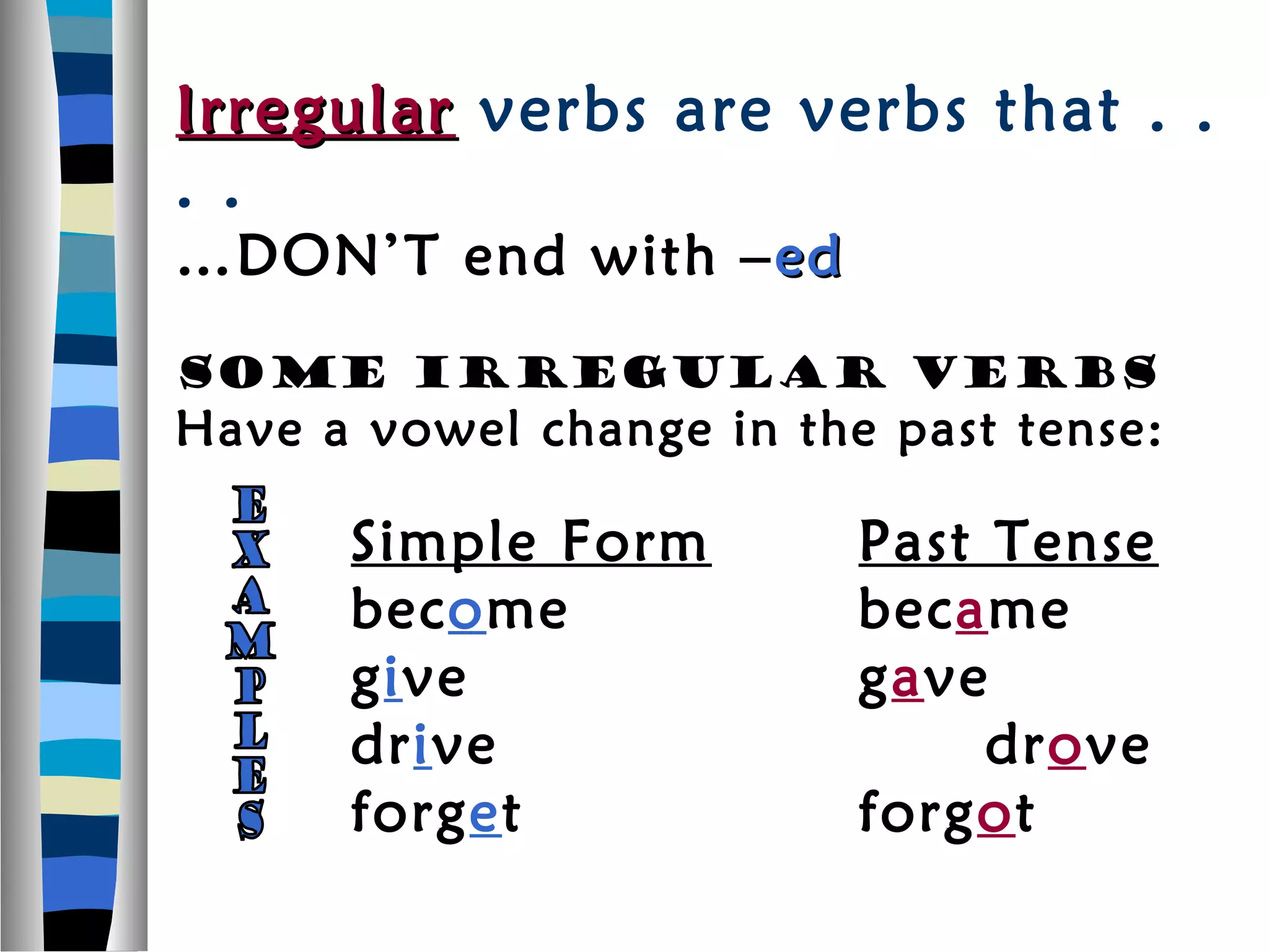 Simple past[1] | PPT