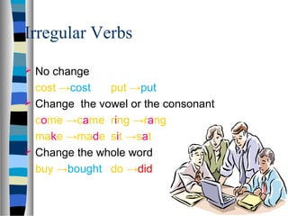 Simple past[1] | PPT