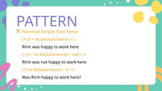 SIMPLE PAST TENSE, MENGETAHUI LEBIH DALAM APA ITU SIMPLE PAST DAN ...