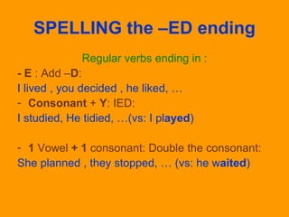 Simple Past 1º ESO | PPT