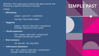 Simple past and past continuous.pptxxxxx | PPTX